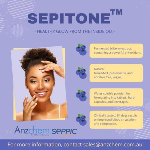 Sepitone™, Healthy Glow from the Inside Out. - Anzchem